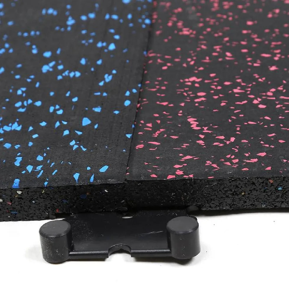Premium 20mm EPDM Rubber Floor Mats with Colour Flecks (pack of 25 ...